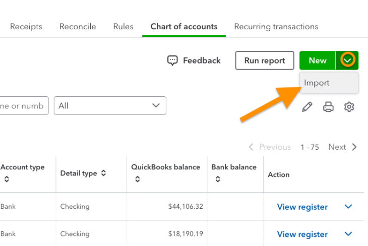 How To Set Up a Chart of Accounts in QuickBooks Online