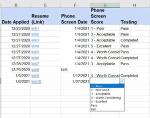 Applicant Tracking Spreadsheet: Free Excel Templates