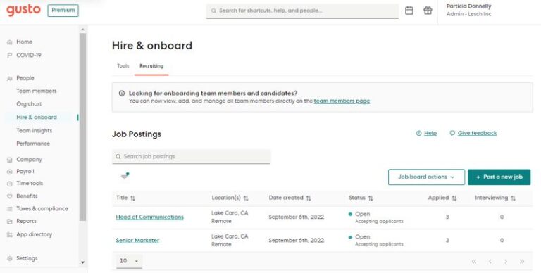 Gusto Review: Pricing, Payroll Features, and Reviews