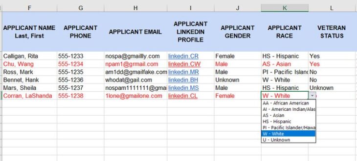 Applicant Tracking Spreadsheet: Free Excel Templates