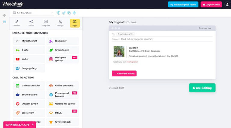 How to Create a Professional Email Signature in 4 Steps