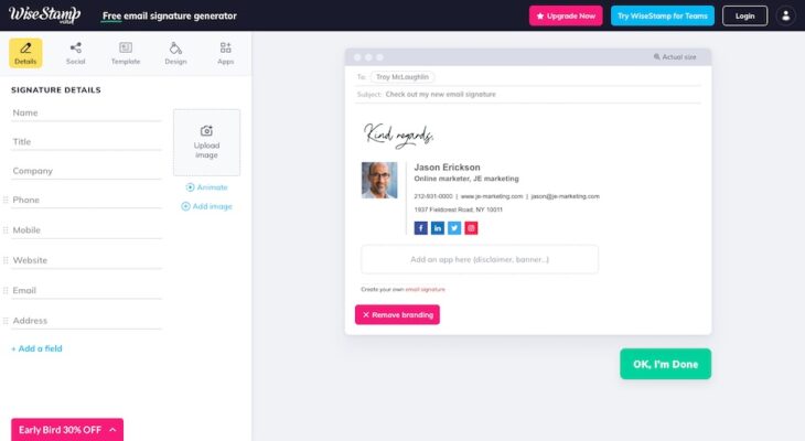 How to Create a Professional Email Signature in 4 Steps