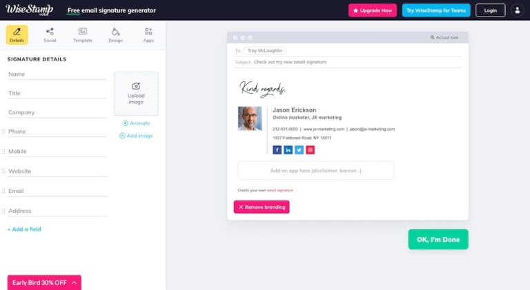 How to Create a Professional Email Signature in 4 Steps