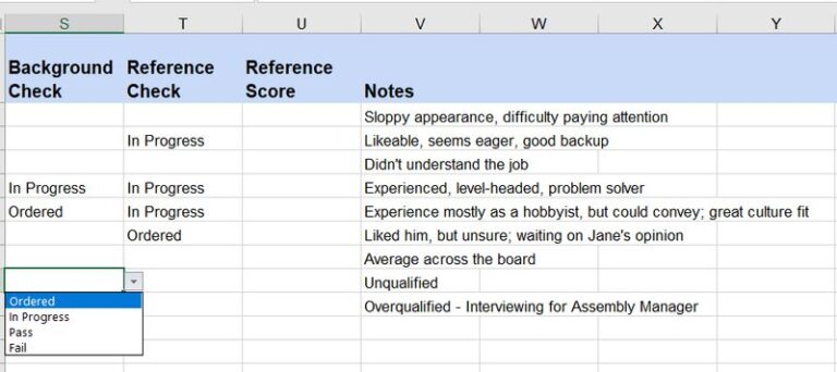 Applicant Tracking Spreadsheet: Free Excel Templates