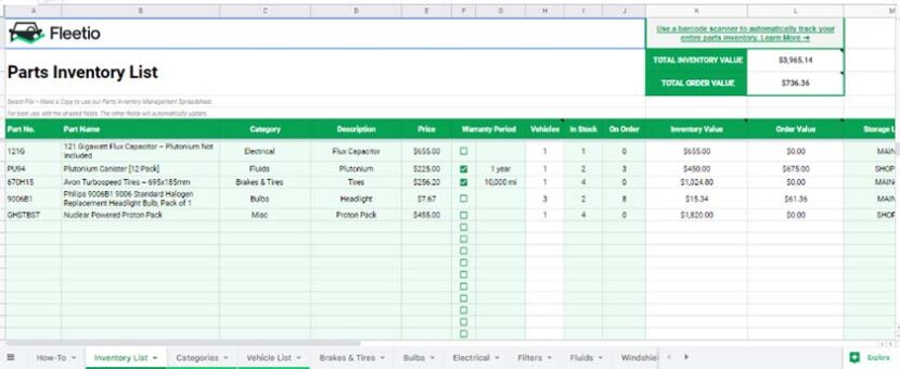 10 Free Inventory Templates + Instructions