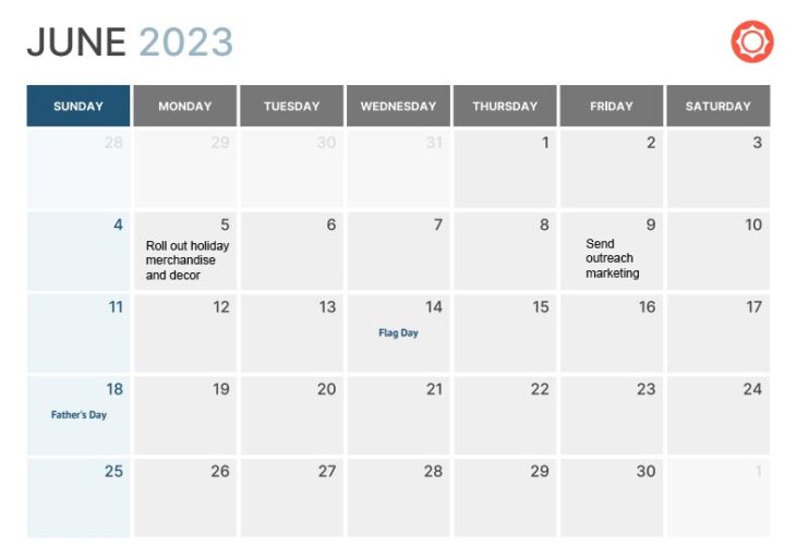 2023 Retail Marketing Calendar: Guide + Free Template