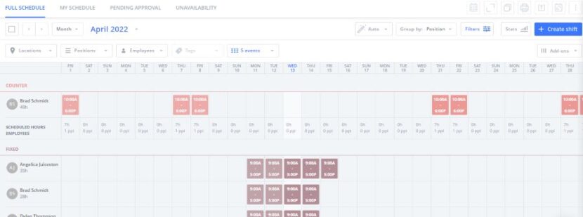 7 Best Retail Employee Scheduling Software