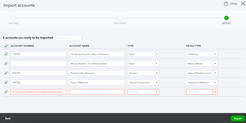 How To Set Up a Chart of Accounts in QuickBooks Online