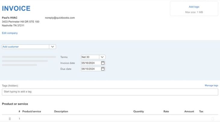 How To Customize Invoices in QuickBooks Online