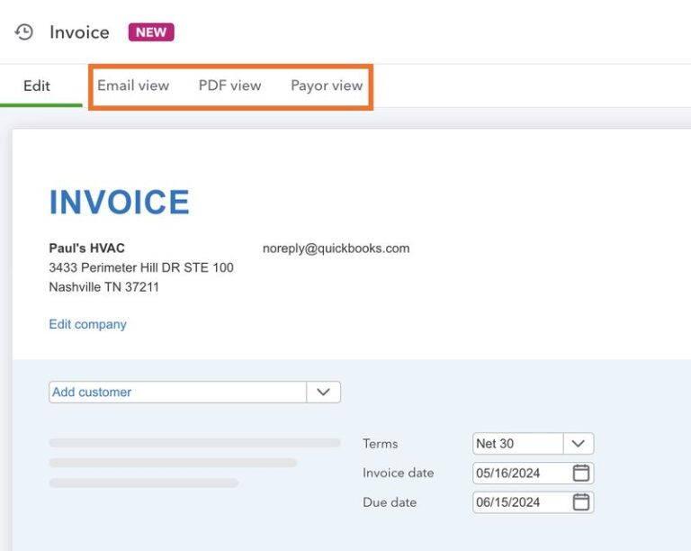 How To Customize Invoices in QuickBooks Online
