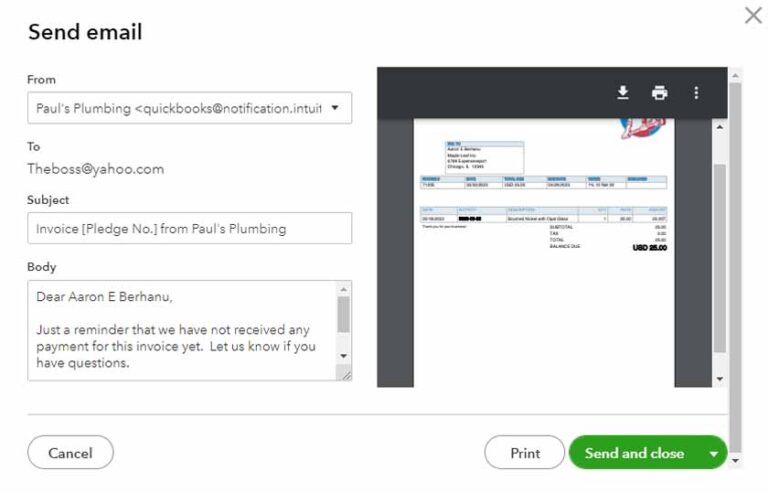 How To Create and Send Invoices in QuickBooks Online