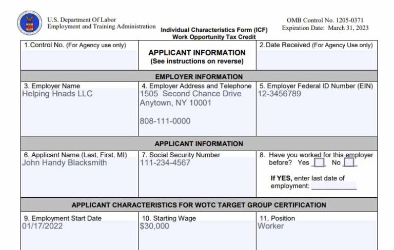 What Is the Work Opportunity Tax Credit (WOTC)?