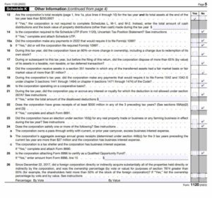 How To Fill Out Form 1120 (With Example)