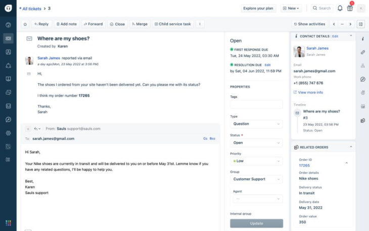 Freshdesk Review: Pricing, Features, Pros & Cons