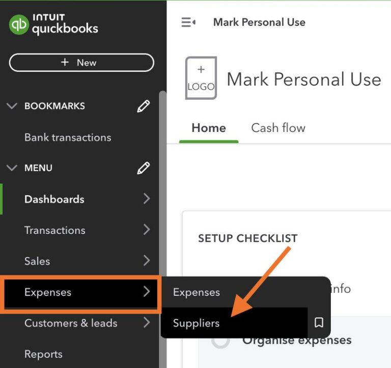 How To Set Up QuickBooks Online for Personal Use