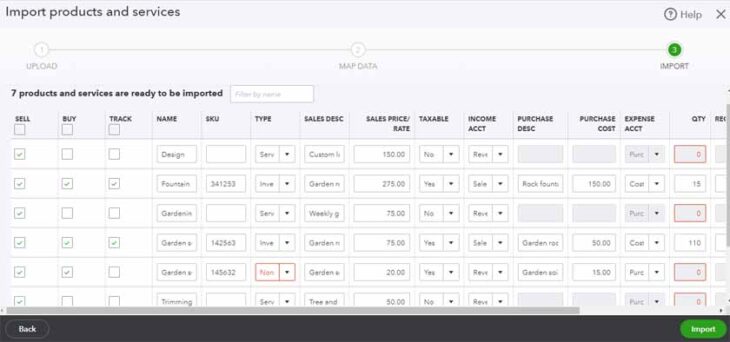 How To Set Up the Products and Services List in QuickBooks Online