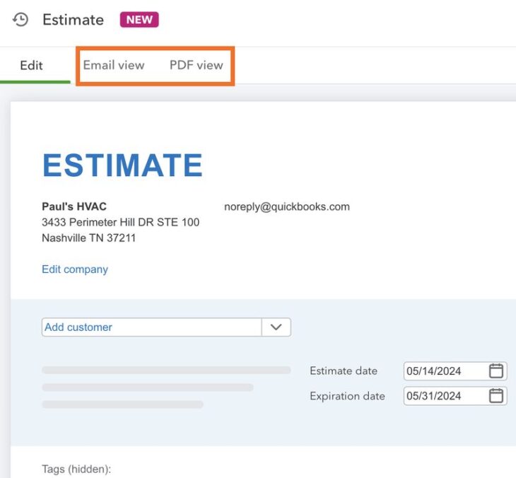 How To Create Quotes, Bids & Estimates in QuickBooks Online