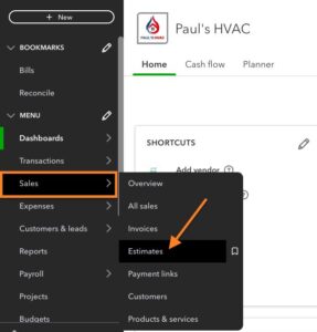 How To Create Quotes, Bids & Estimates in QuickBooks Online