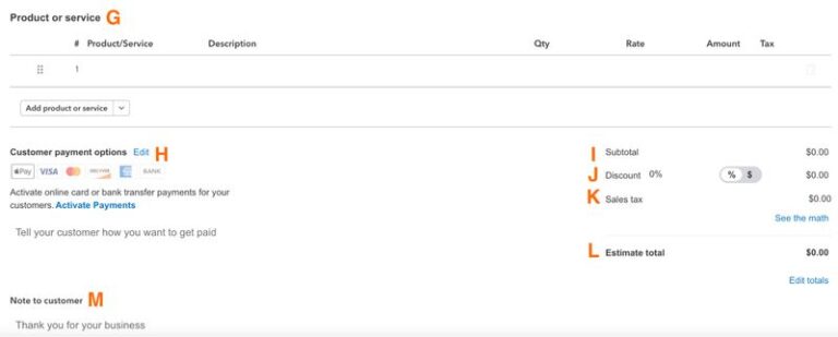 How To Create Quotes, Bids & Estimates in QuickBooks Online