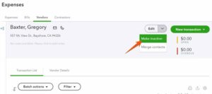 How To Set Up Vendors in QuickBooks Online