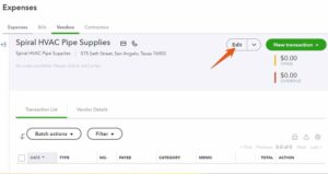 How To Set Up Vendors in QuickBooks Online