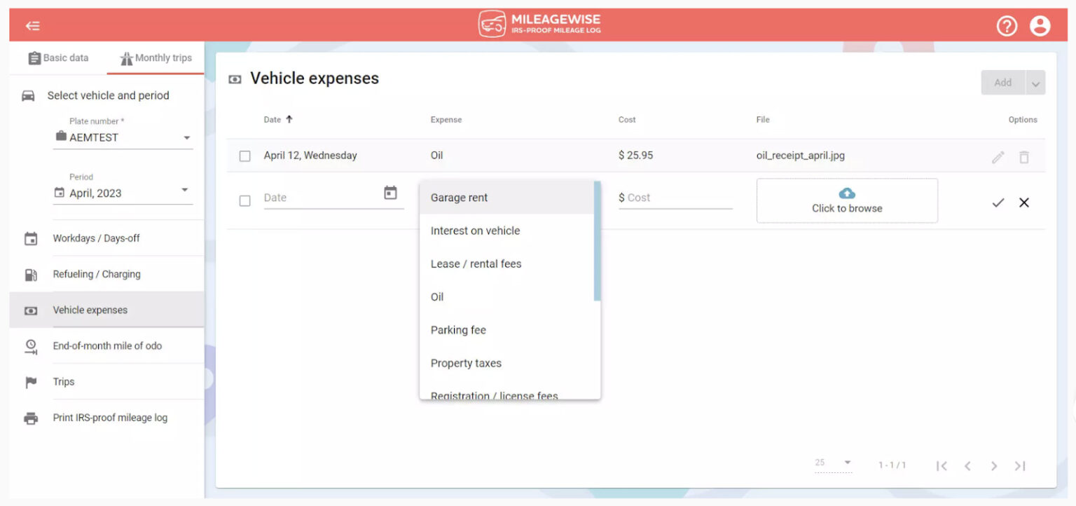 MileageWise Review: Features, Pricing & Alternatives