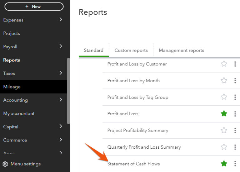 How To Run a Statement of Cash Flows in QuickBooks Online