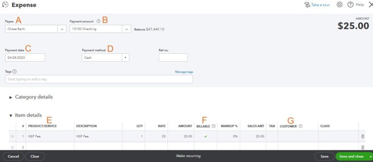 How To Record a Bounced Check in QuickBooks Online