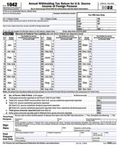 What Is Form 1042? Who It’s for & How to Fill It Out