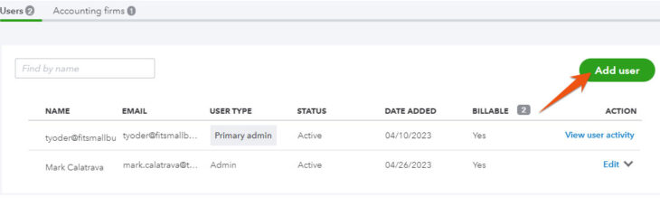 QuickBooks Online Multiple Users Setup