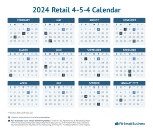 4-5-4 Retail Calendar: How to Use + Free 2024 Download