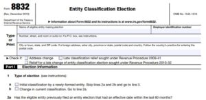 IRS Form 8832 Instructions & FAQs