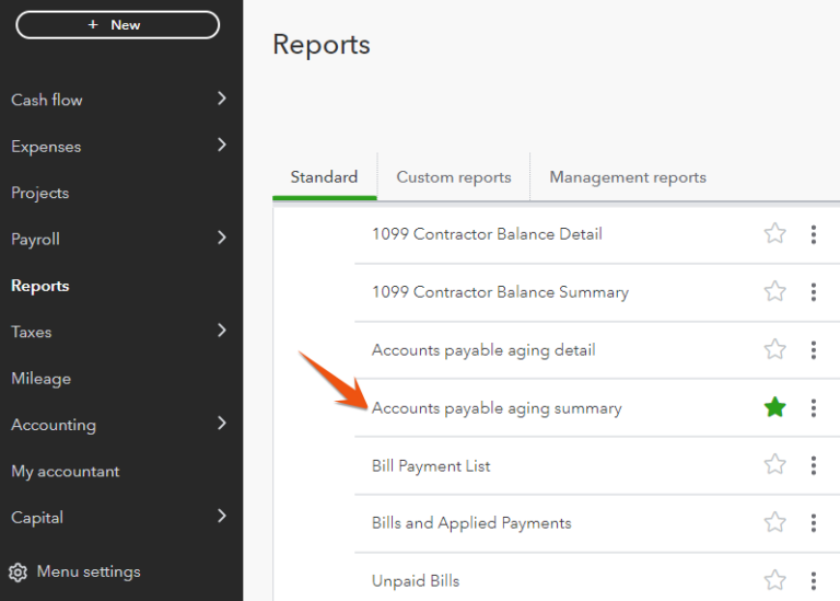 How To Run an Accounts Payable Aging Report in QuickBooks Online