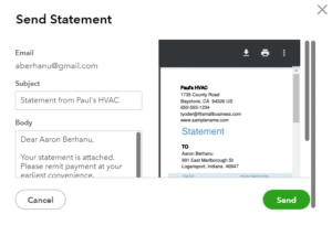 How To Set Up Customer Statements in QuickBooks Online