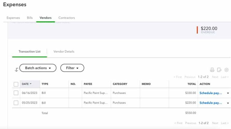 How To Enter Bills in QuickBooks Online