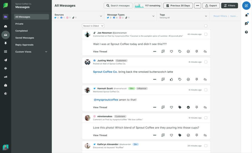 Sprout Social Review: Pros, Cons, Pricing & Features