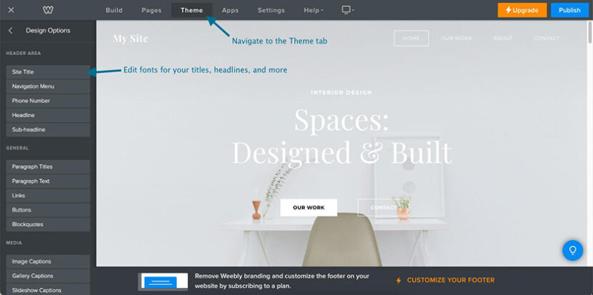 How to Use Weebly to Make a Small Business Website