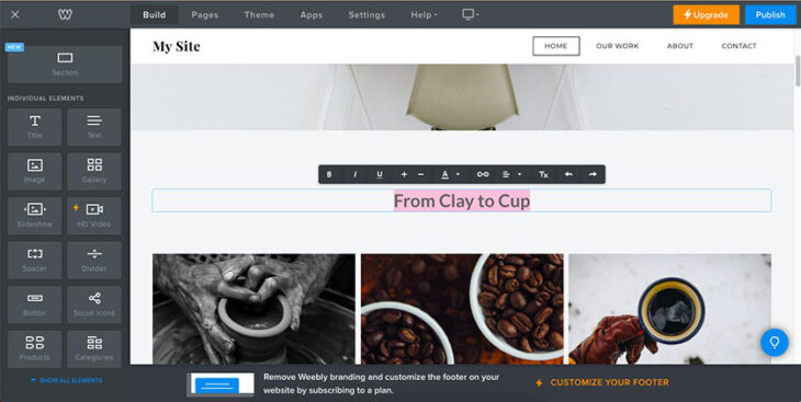How to Use Weebly to Make a Small Business Website