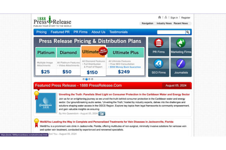 8 Free Press Release Distribution Sites