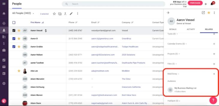 7 Best CRM for Mailchimp Software Solutions
