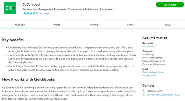 7 Best Construction Software That Integrates With QuickBooks Online