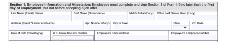 How to Fill Out an I-9 Form (+ Video Guide)