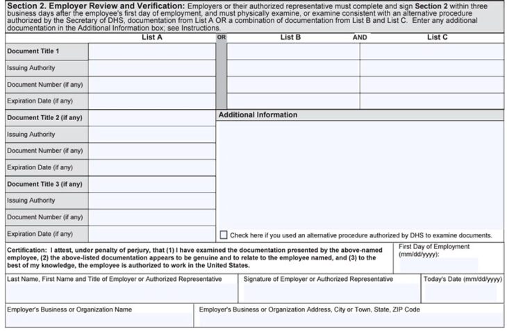How to Fill Out an I-9 Form (+ Video Guide)