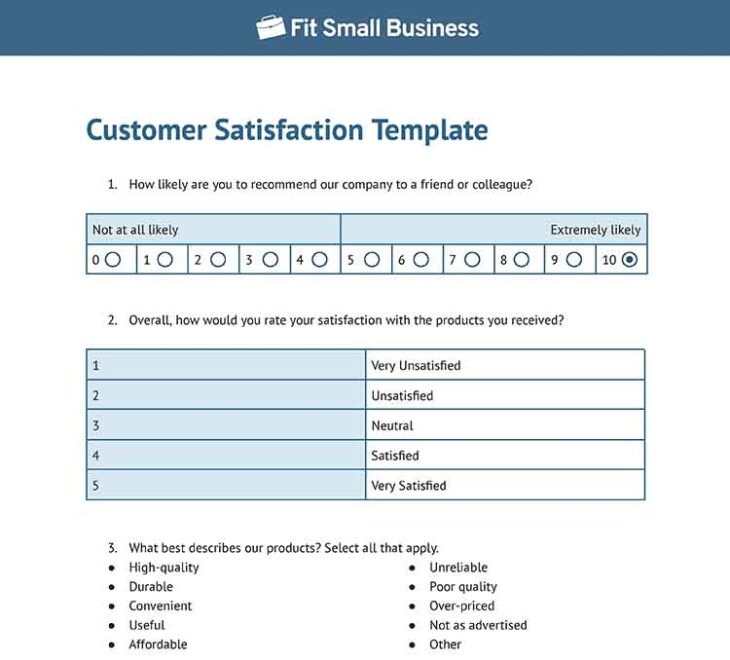 Customer Satisfaction Survey Templates & Top Questions to Ask