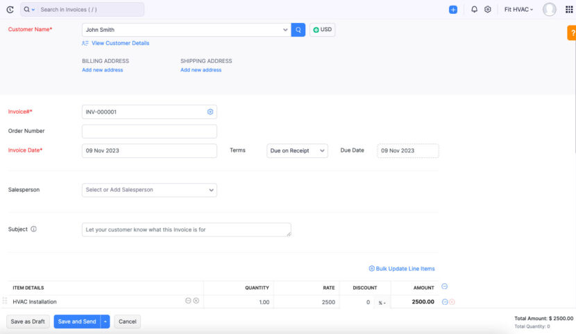 Zoho Invoice Review: Pricing, Features & Alternatives