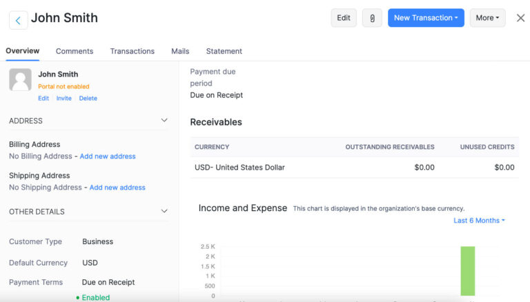 Zoho Invoice Review: Pricing, Features & Alternatives