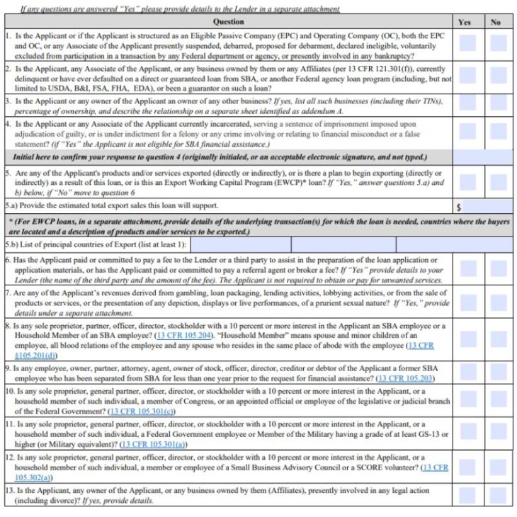 SBA Form 1919: What It Is & How to Complete It