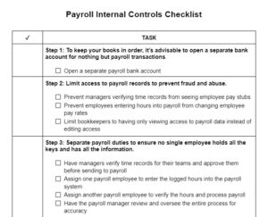 Payroll Internal Controls: 8 Best Practices (+ Free Checklist)