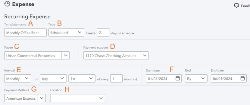 How To Create Recurring Transactions in QuickBooks Online