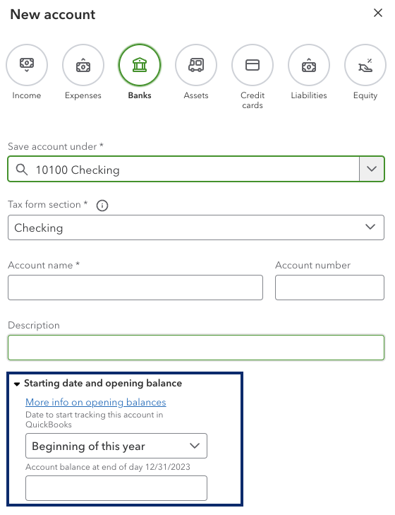 What Is the Opening Balance Equity Account in QuickBooks?